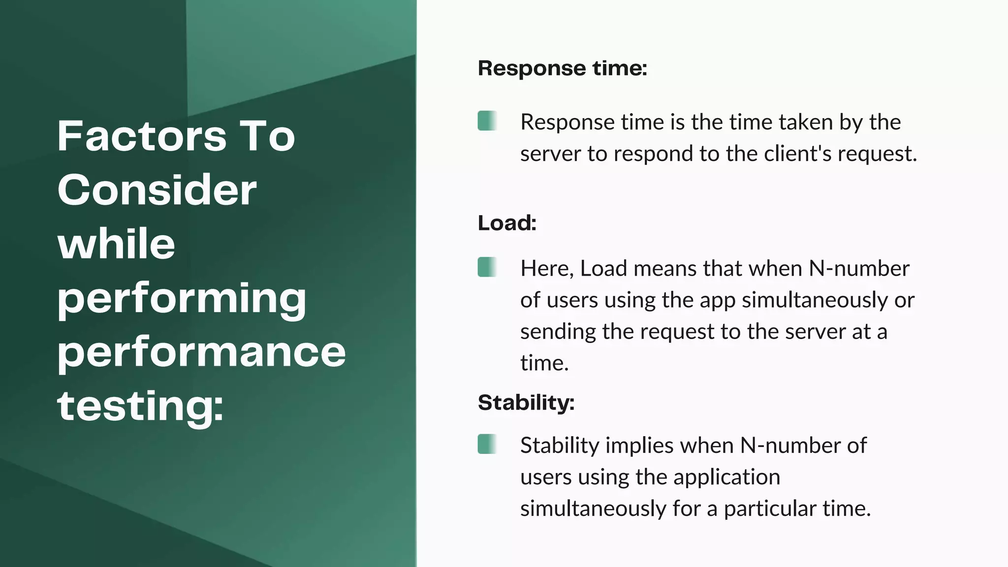 Performance Testing - A Catalyst In Software Testing Landscape | PPT