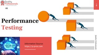 Performance Testing In Software Testing | quality professionals | PPT