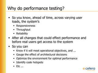 Performance Testing And Beyond | PPT