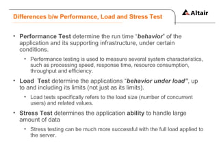 Performance testing : An Overview | PPT