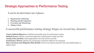Performance Testing at Scale Techniques for High-Volume Services | PPTX