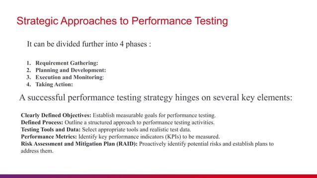 Performance Testing at Scale Techniques for High-Volume Services | PPTX