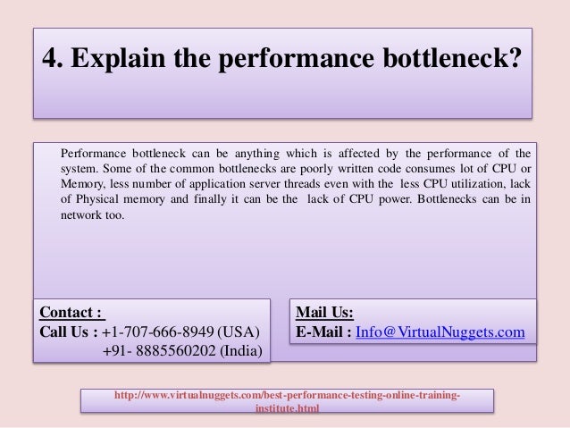 Performance Testing Interview Questions And Answers