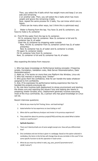 Performance Testing Interview Questions Updated 090812 Pdf