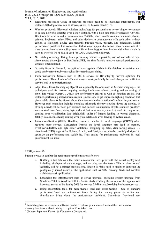 Performance Testing Methodologies And Tools Pdf