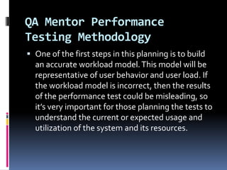 Performance testing methodology | PPT