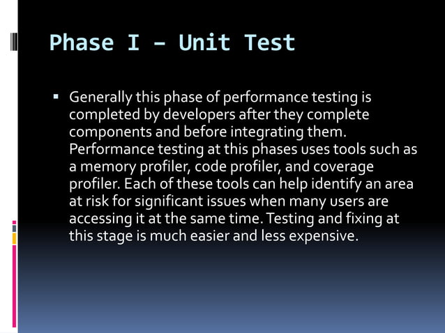 Performance testing methodology | PPT