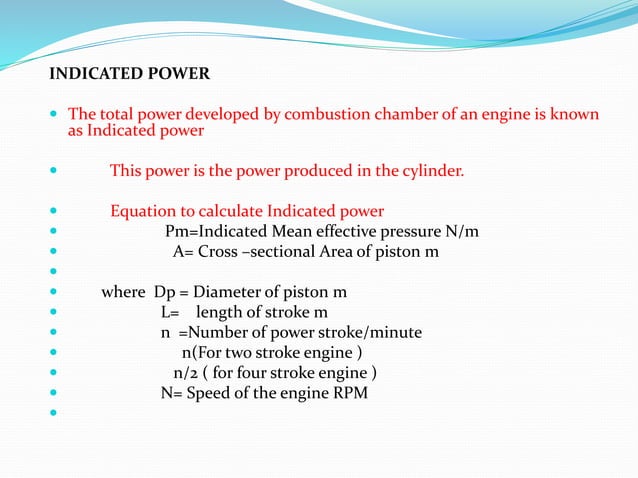 Performance testing of IC engine | PPTX | Physics | Science