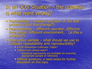 Performance testing & pharmaceutical quality (2004) | PDF