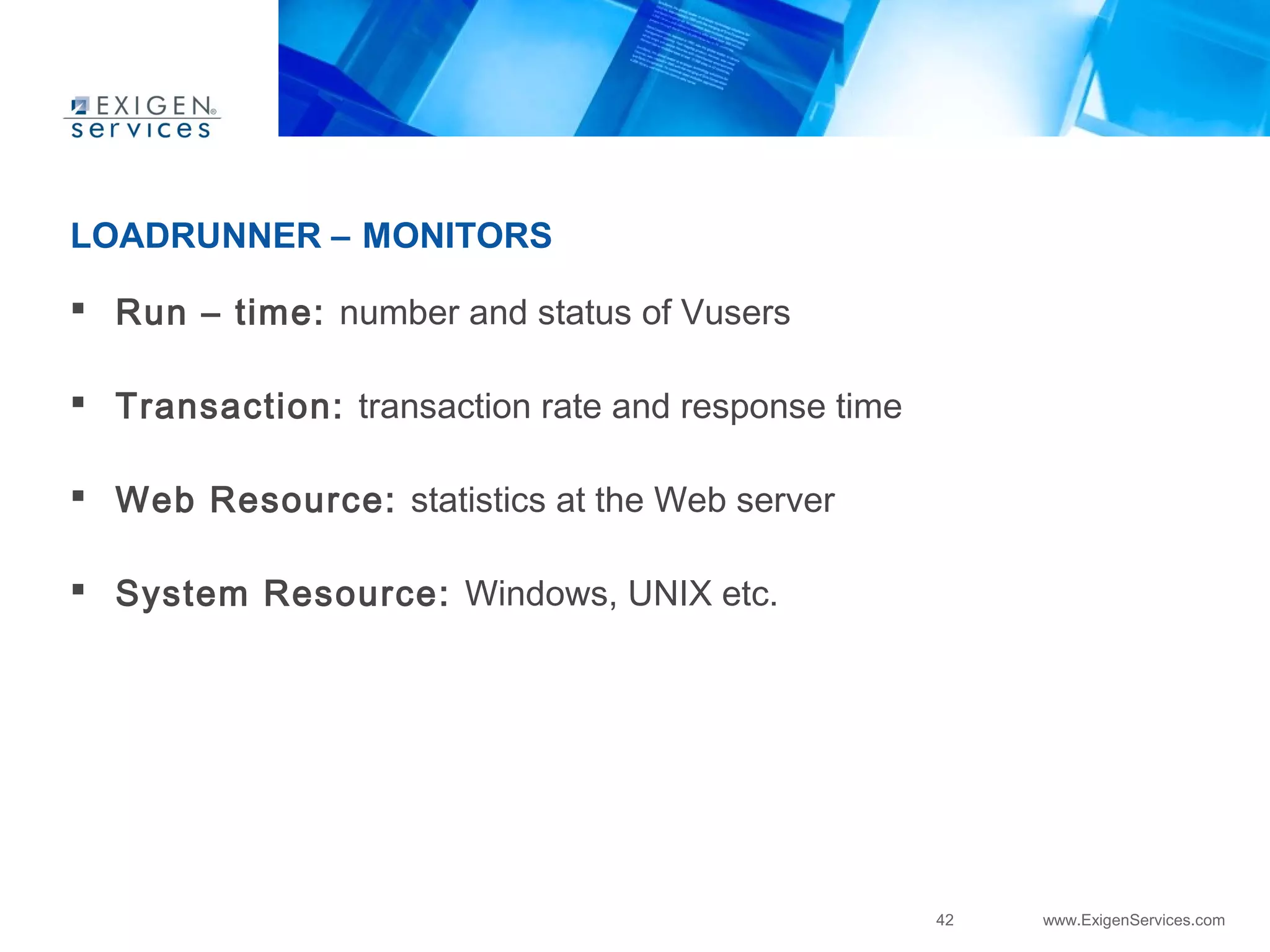 Performance testing using hp load runner | PPT