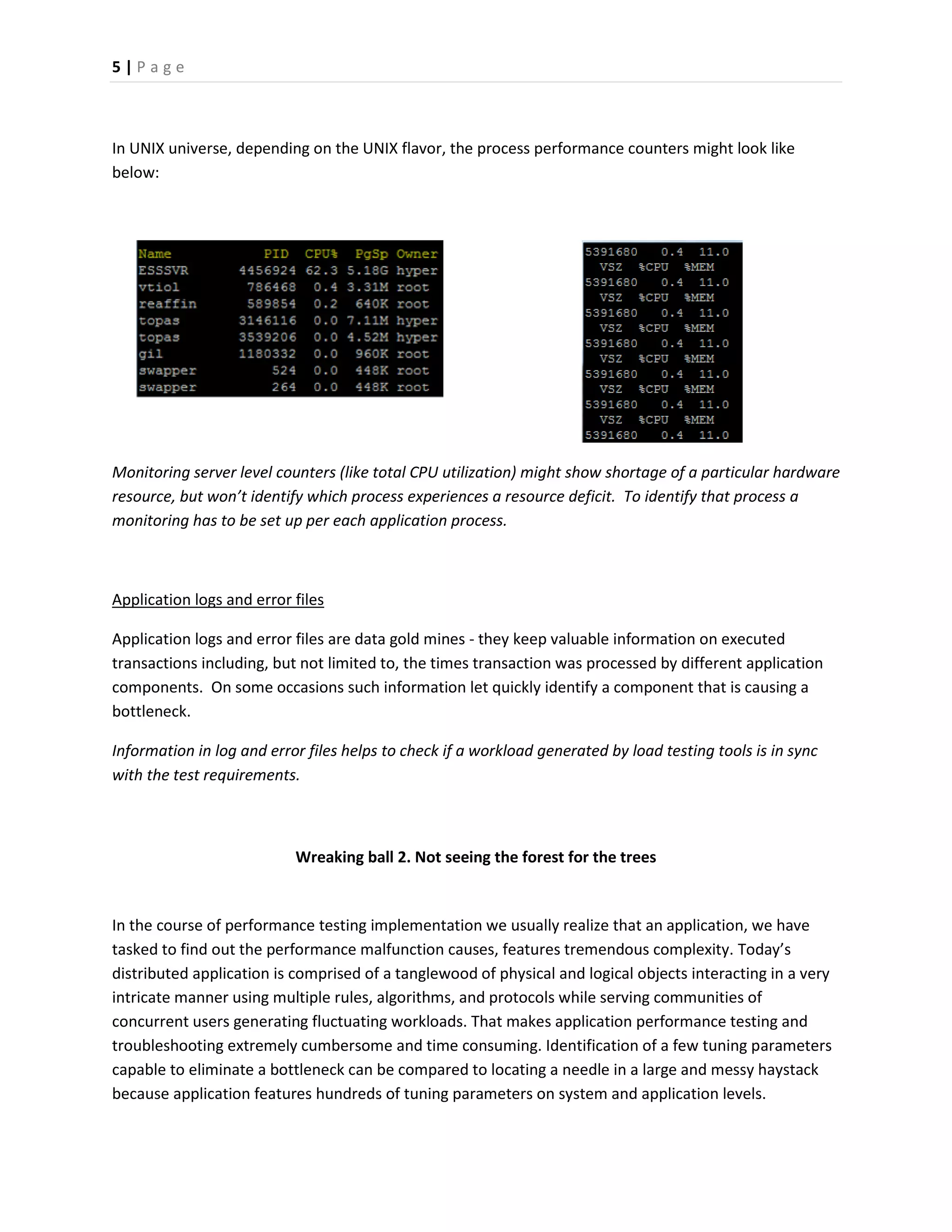 Performance testing wreaking balls | PDF | Operating Systems | Computer ...
