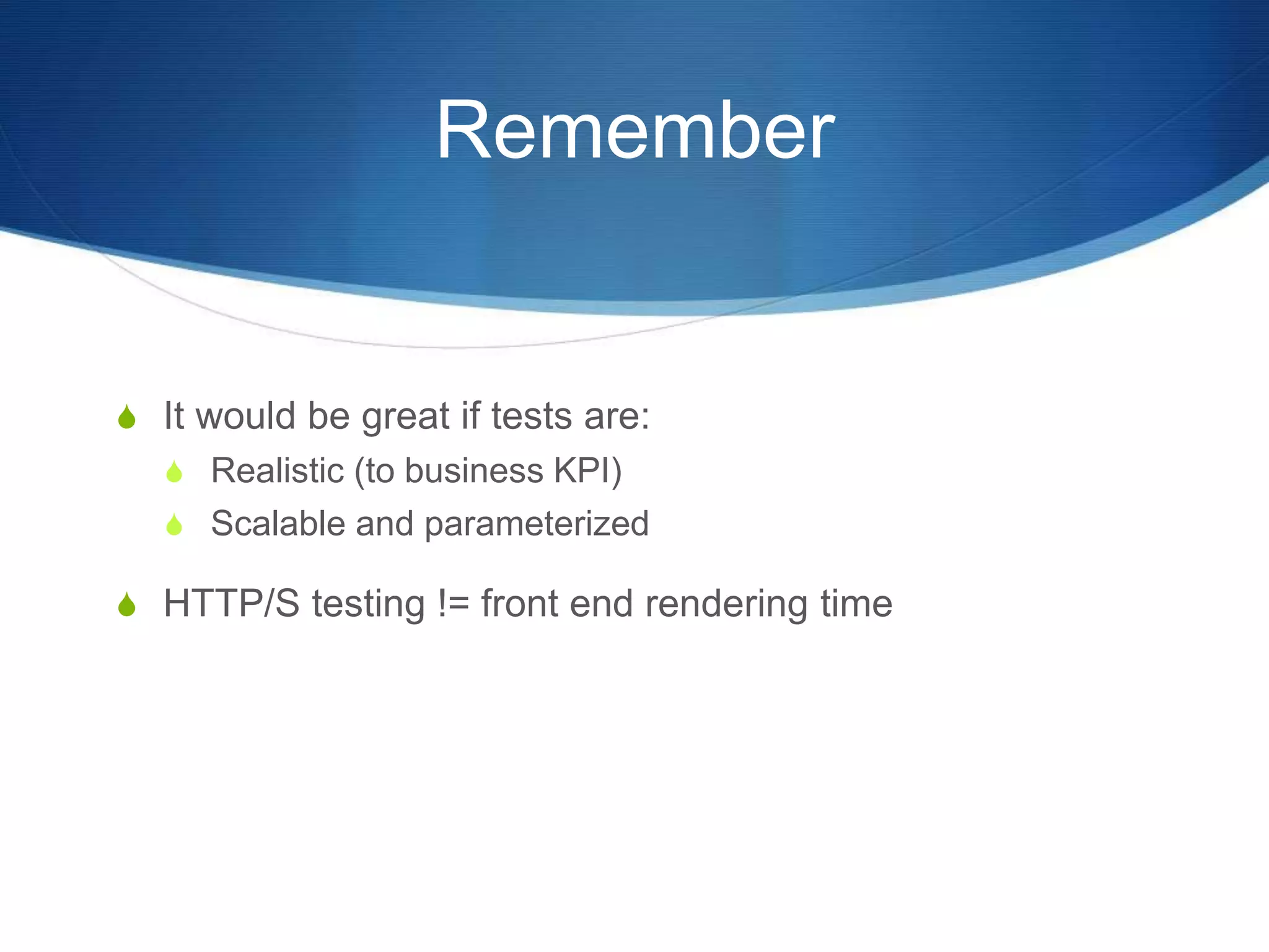 Performance Testing Principles | PPT