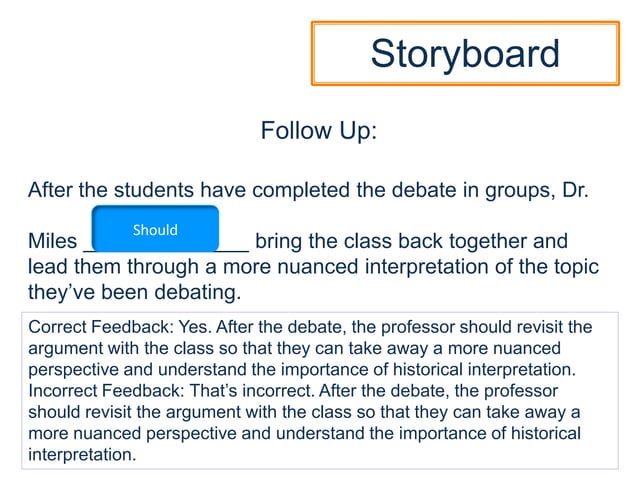 Performance test storyboard | PPTX