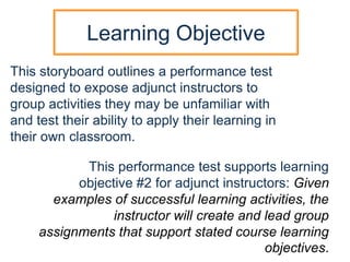 Performance test storyboard | PPTX