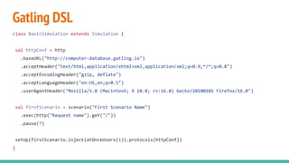Performance tests with gatling | PPT