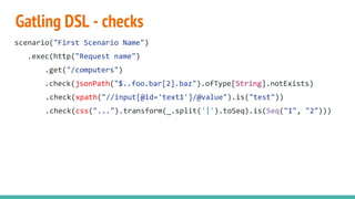 Performance tests with gatling | PPT