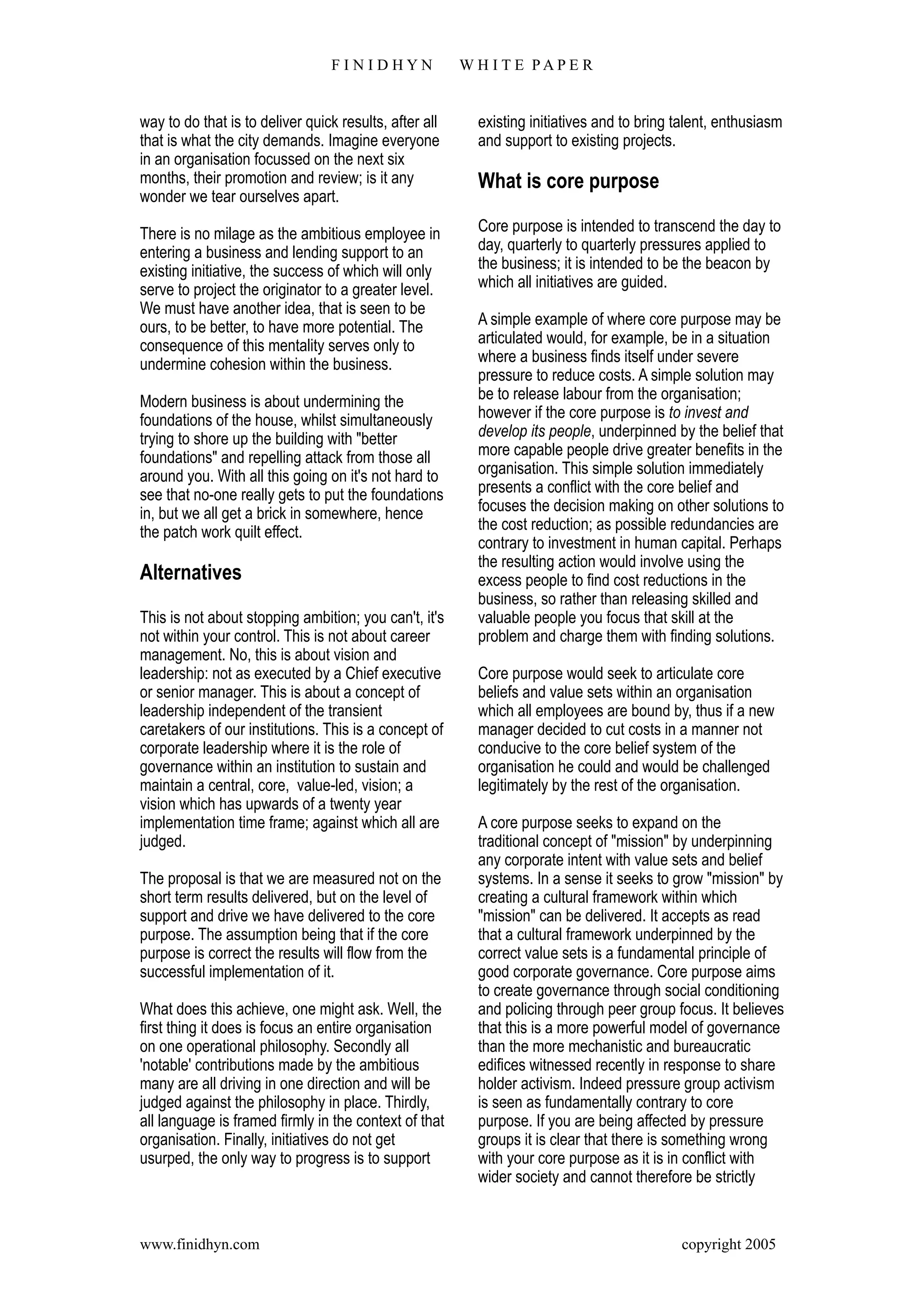 Performance Through People | PDF