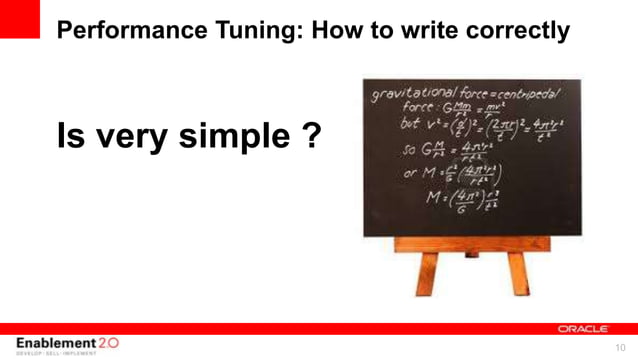 Performance tuning how to write correctly sql statement | PPT