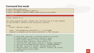 Performance Tuning Using oratop | PPT