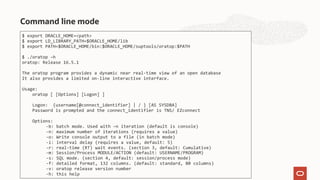 Performance Tuning Using oratop | PDF