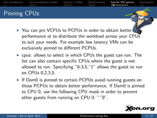Performance Tuning Xen | PDF | Operating Systems | Computer Software and Applications