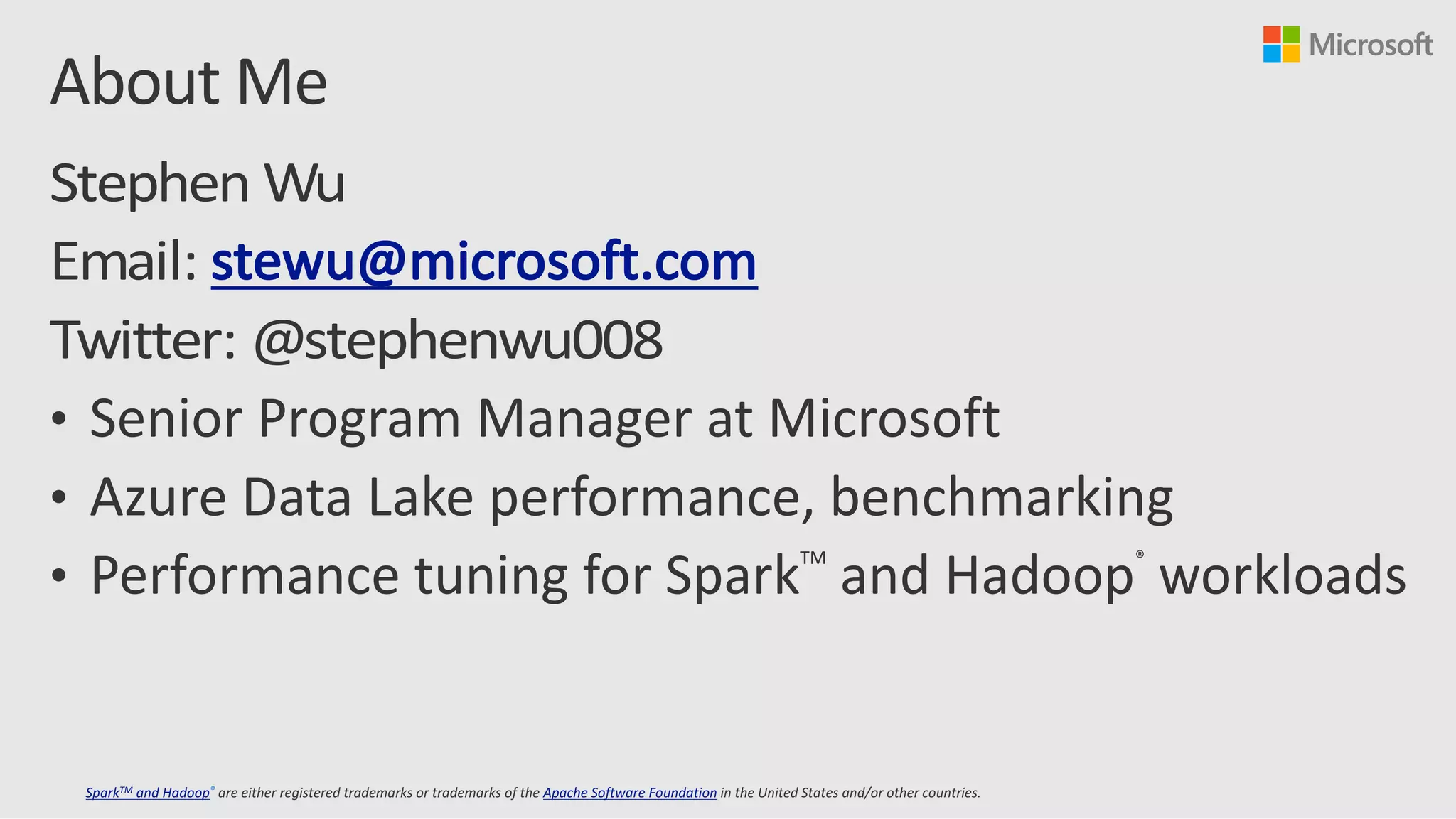 Performance Tuning Your Hadoopspark Clusters To Use Cloud Storage Ppt