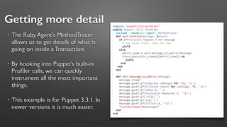 Performance Tuning Your Puppet Infrastructure - PuppetConf 2014 | PPT