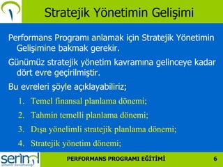 Performans programı eğitimi | PPT