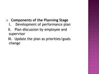 Performance planning | PPTX