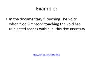 Performative documantory | PPT