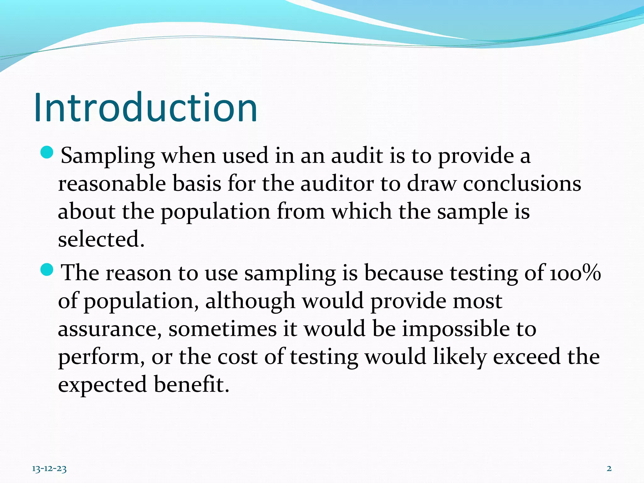 Perform audit testing in excel: Monetary Unit Sampling Method | PPT Perform audit testing in excel: Monetary Unit Sampling Method | PPT