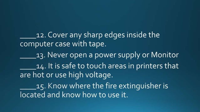 PERFORM COMPUTER OPERATIONS –.pptx | Data Storage and Warehousing ...