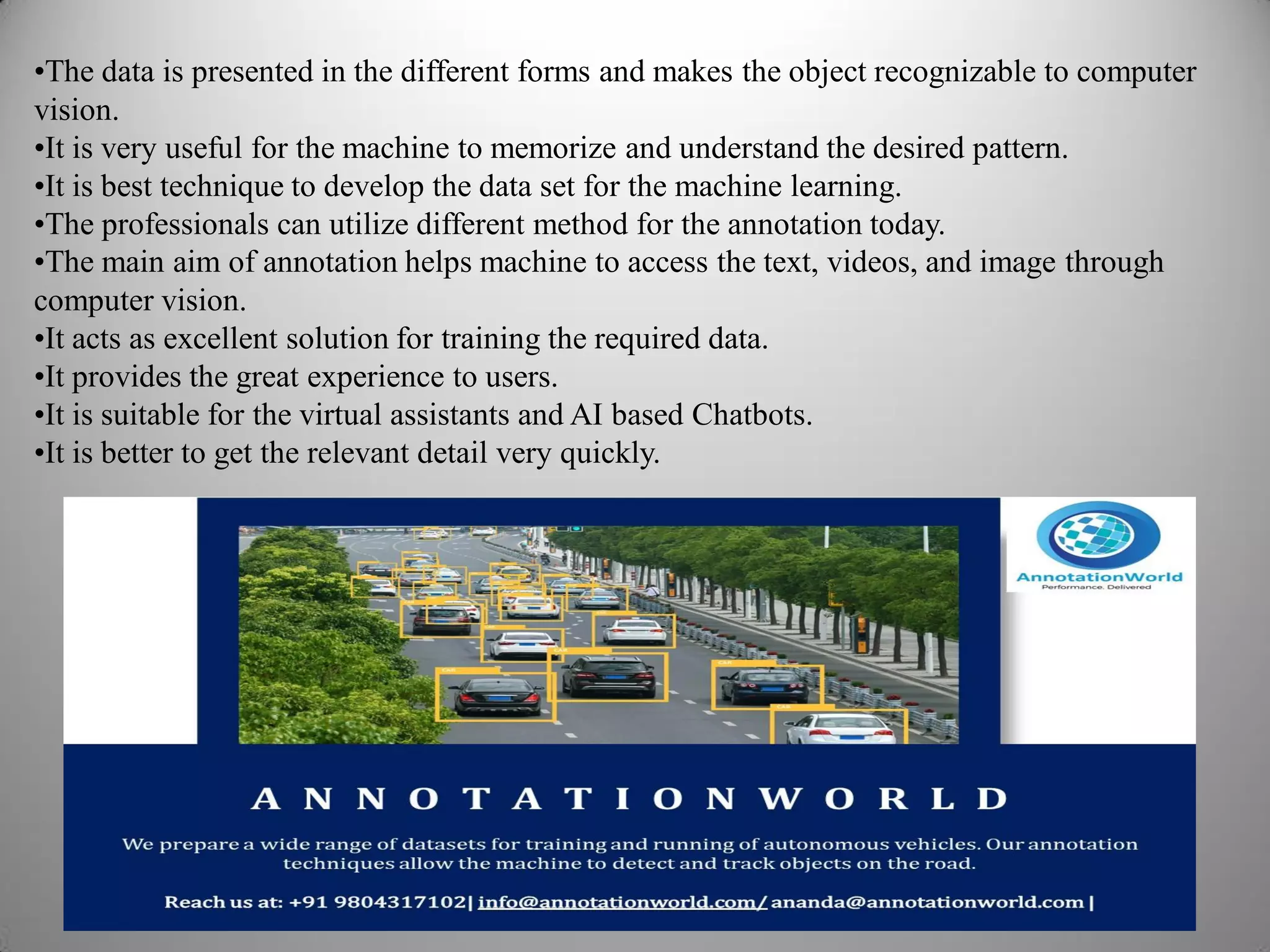 Perform data annotation for quality workforce management | PDF | Technology Industry | Industries