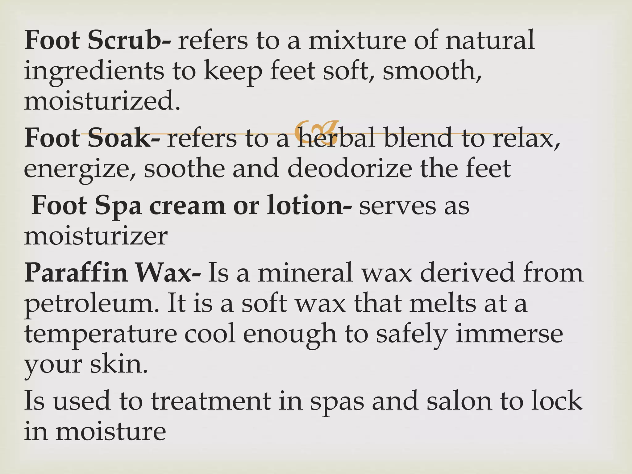 PERFORM FOOT SPA.pptx