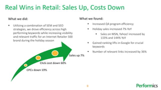 Performics OneSearch (Paid & Organic) Deck | PPTX