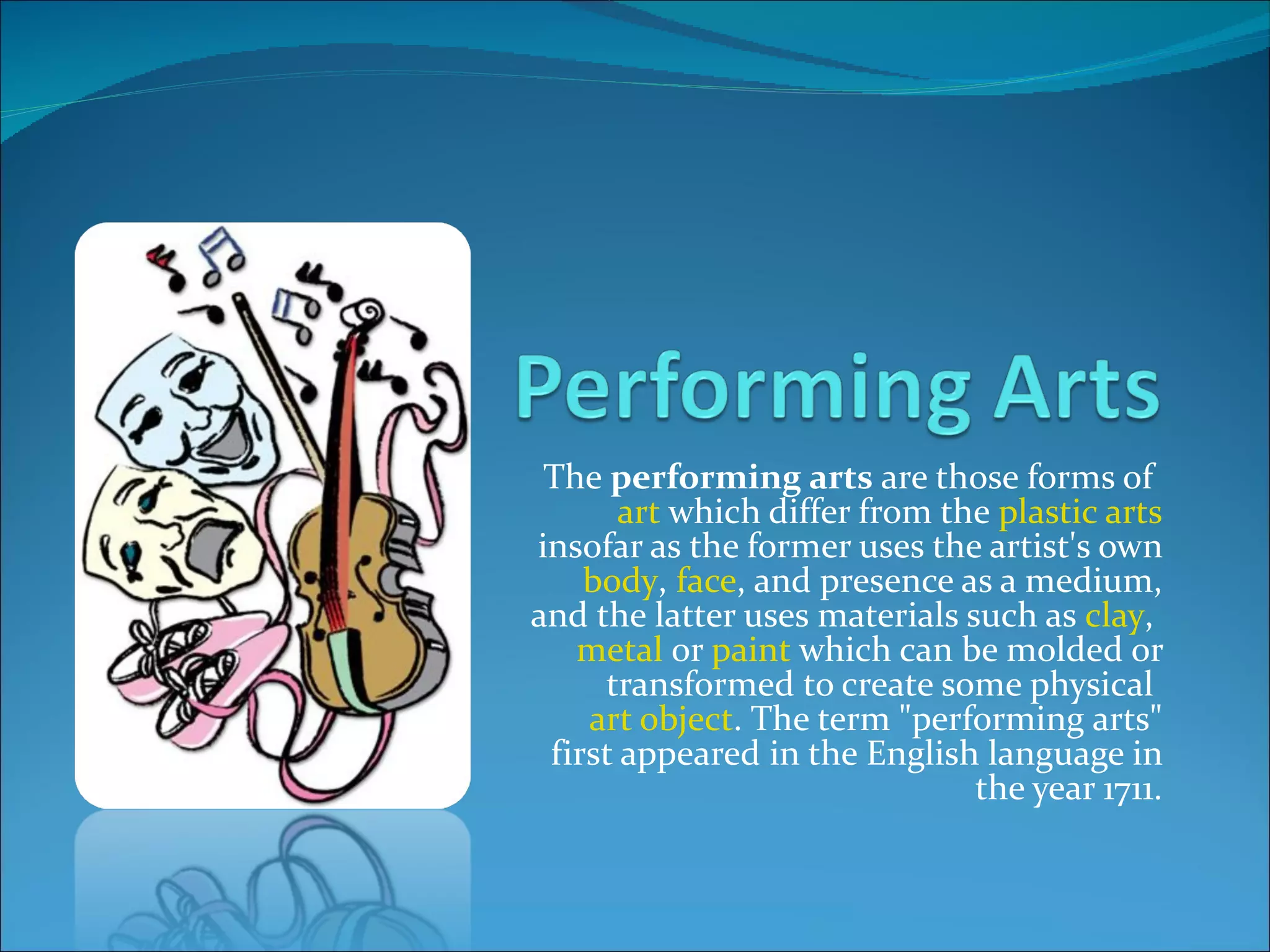 Performing Art | PPT