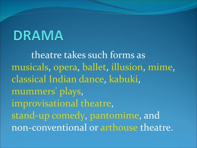 Performing Art | PPT