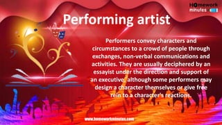 CAN PERFORMING ARTS BE A GOOD CAREER OPTION? | PPT
