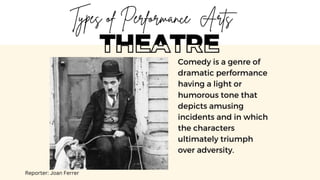 Performing Arts Definition, Types and Examples | PPTX