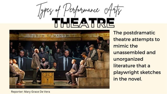 Performing Arts Definition, Types and Examples | PPTX