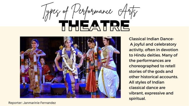 Performing Arts Definition, Types and Examples | PPTX