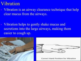 Performing chest physiotherapy | PPT