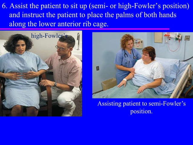 Performing chest physiotherapy | PPT