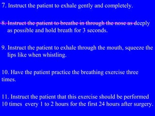Performing chest physiotherapy | PPT