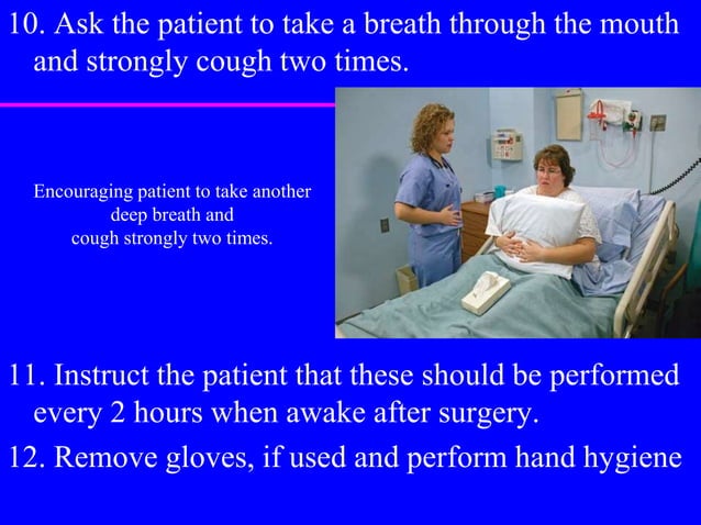 Performing chest physiotherapy | PPT