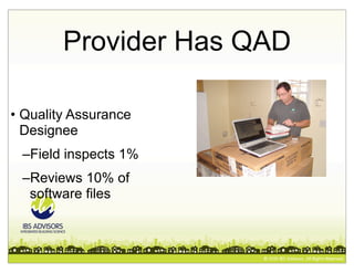 Performing Quality Assurance.Key