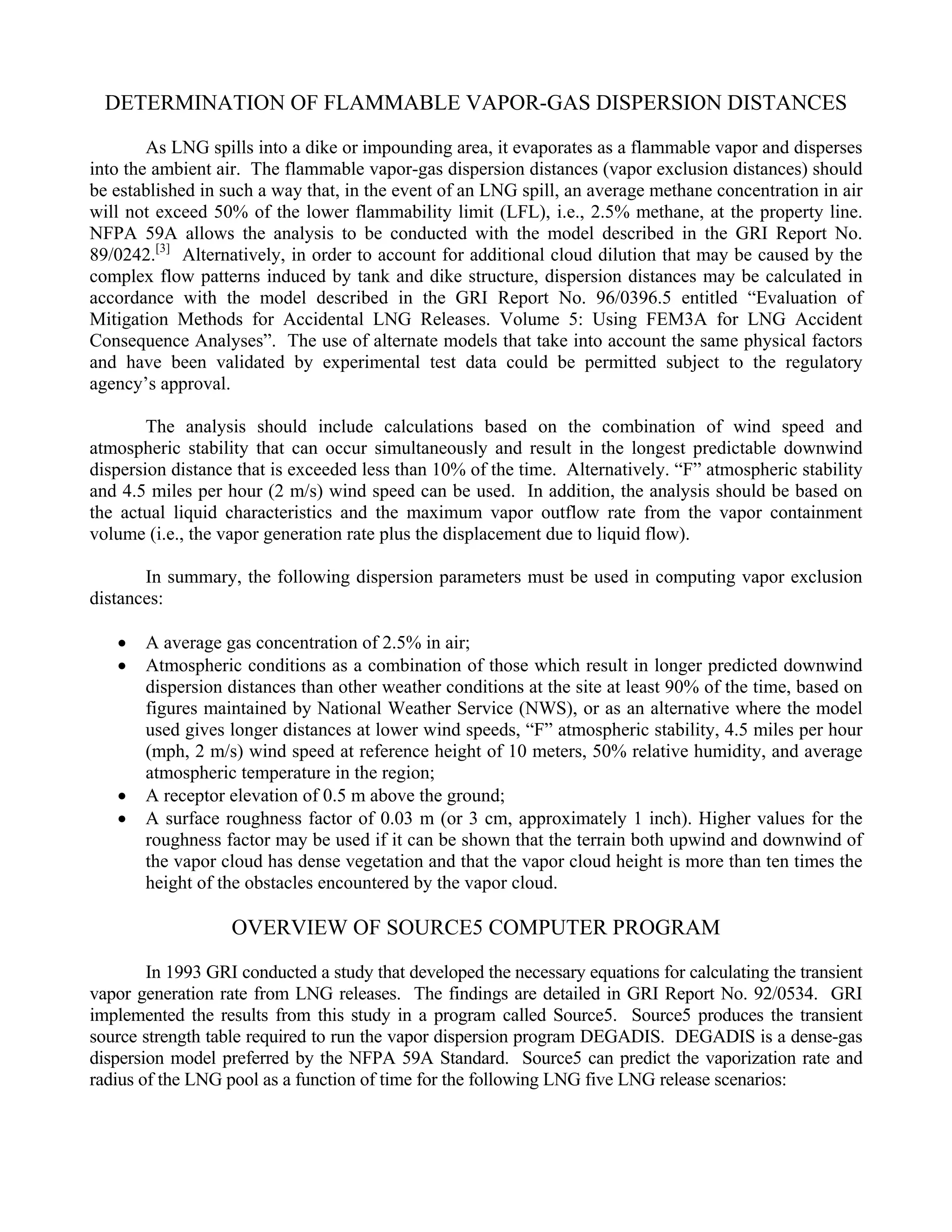 Performing Safety Modeling Analysis To Comply With LNG Facility Siting ...