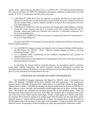 Performing Safety Modeling Analysis To Comply With LNG Facility Siting ...