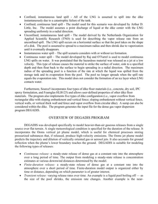 Performing Safety Modeling Analysis To Comply With LNG Facility Siting Requirements | PDF