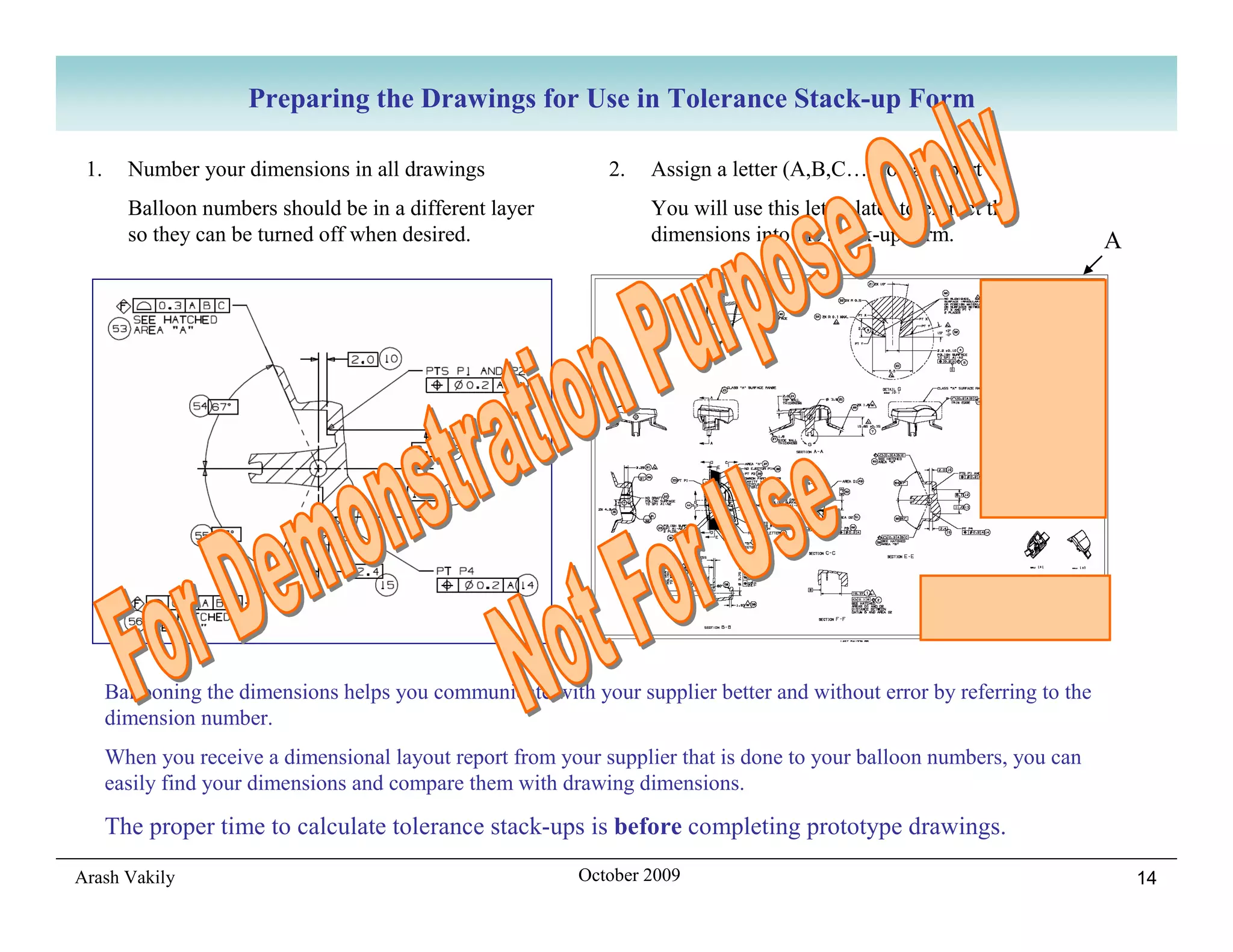 Performing Tolerance Stack Ups Using Automated Excel Calculator By ...